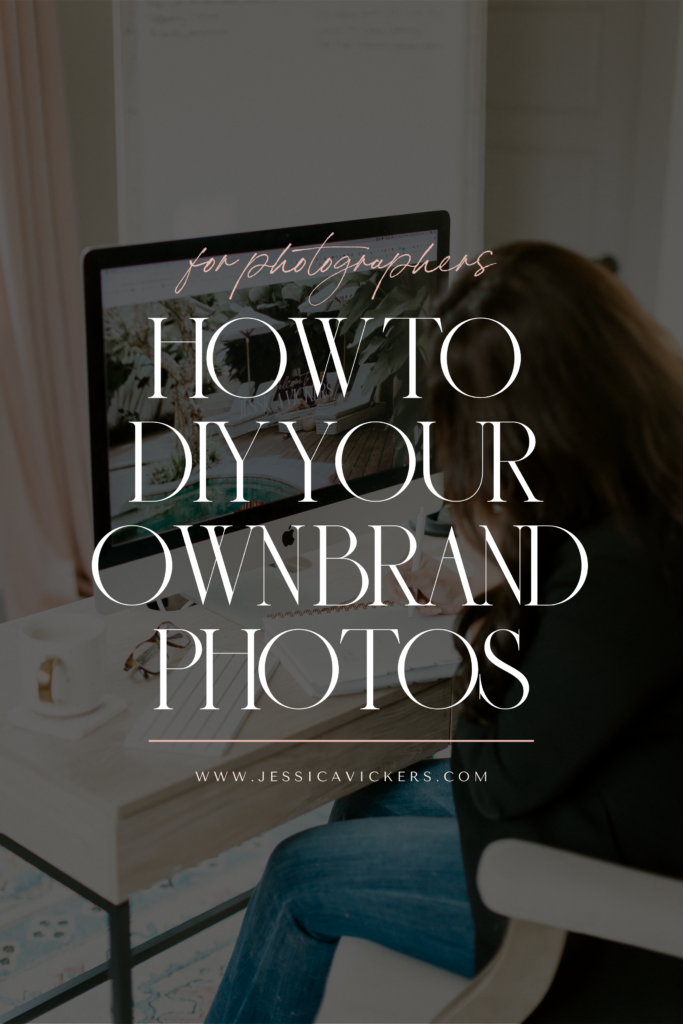 How to DIY Your Own Brand Photos (For Photographers) | jessicavickers.com