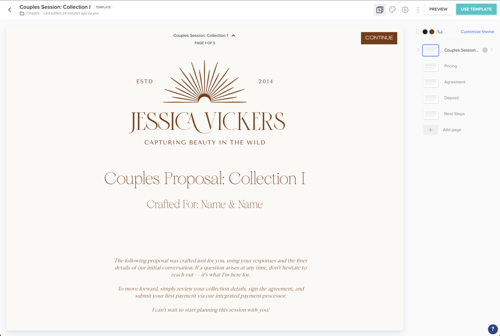 How To Use Honeybook Smart Files in Your Photography Business | jessicavickers.com