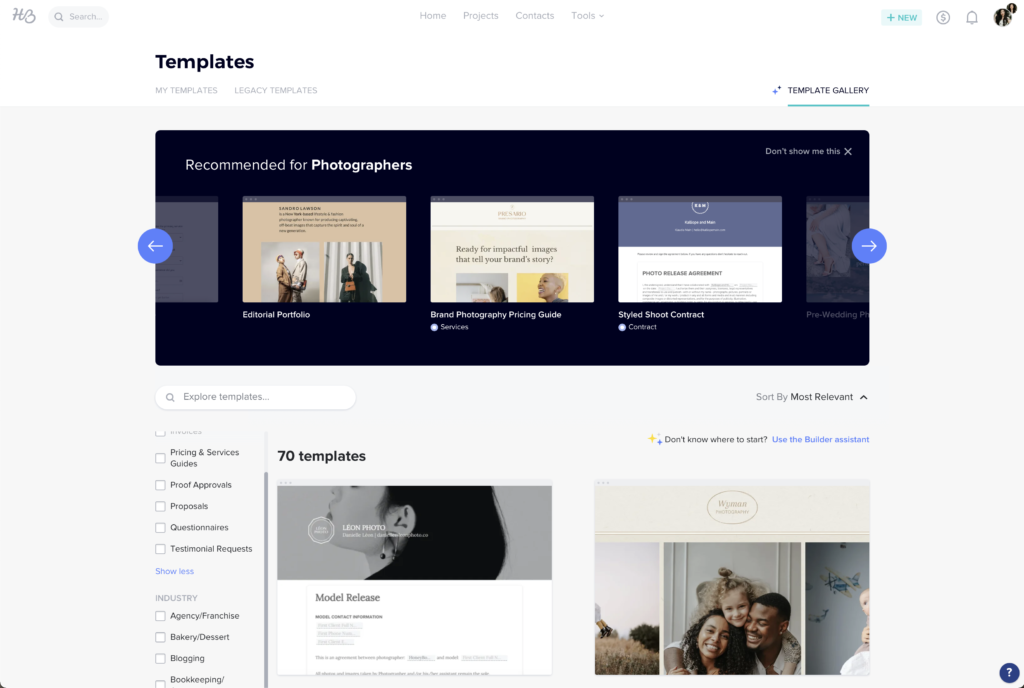 How To Use Honeybook Smart Files in Your Photography Business | jessicavickers.com