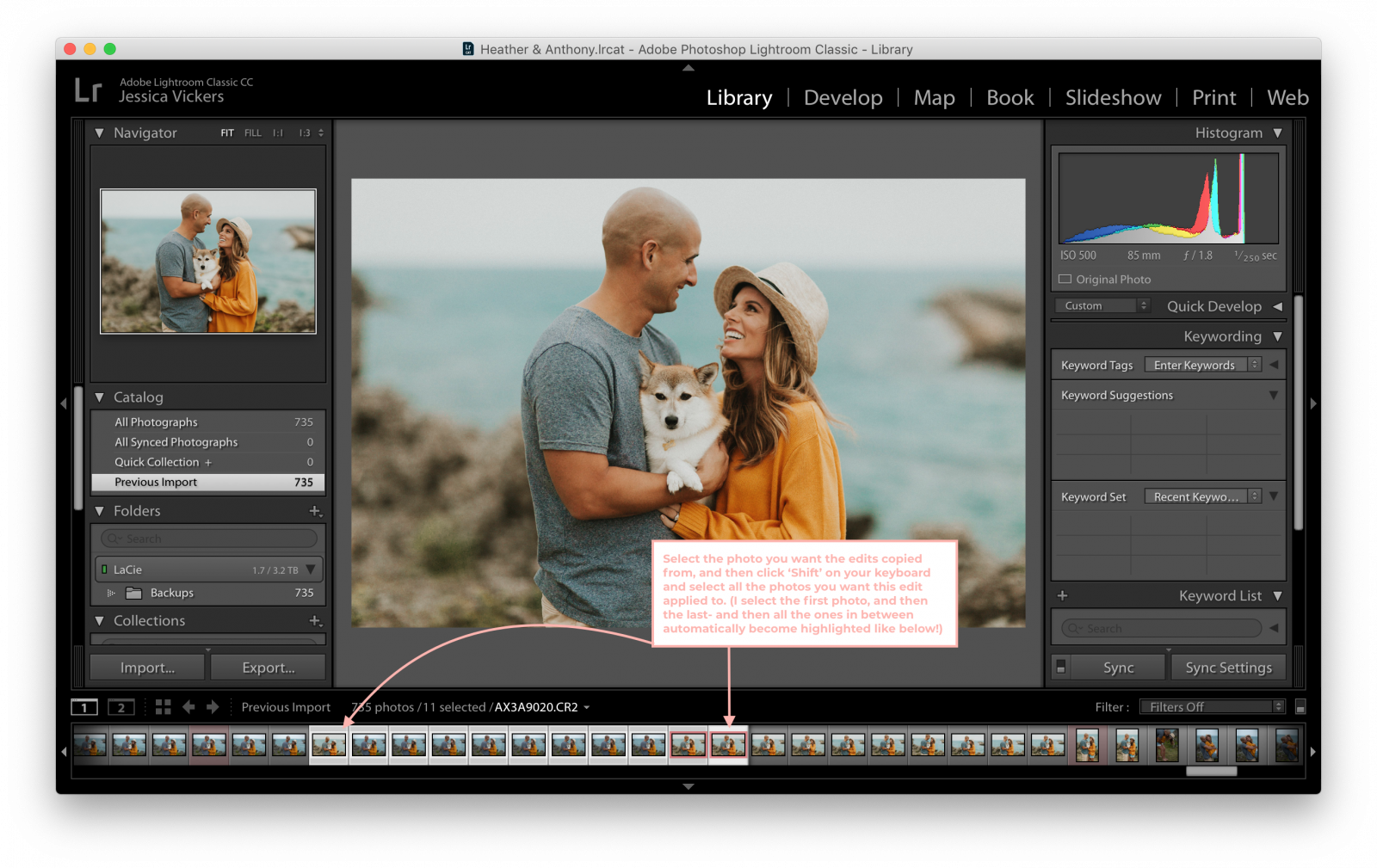 5 Lightroom Tools You Should Be Using | jessicavickers.com