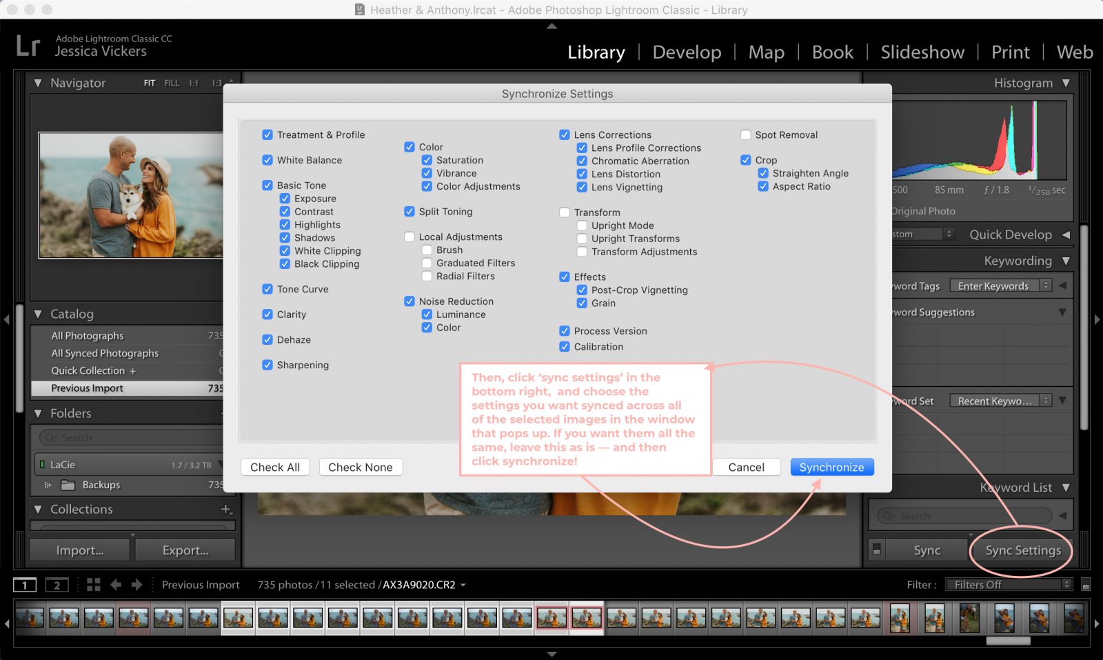 5 Lightroom Tools You Should Be Using | jessicavickers.com