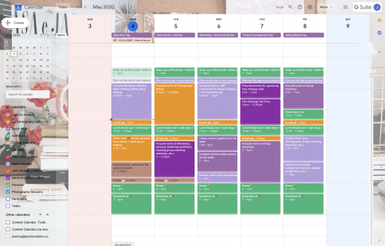 How to Be More Productive When Working From Home | jessicavickers.com