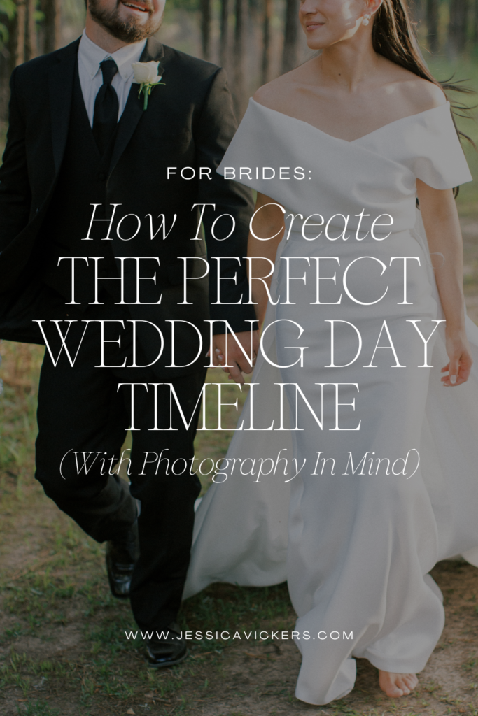 How To Create The Perfect Wedding Day Timeline (With Photography In ...